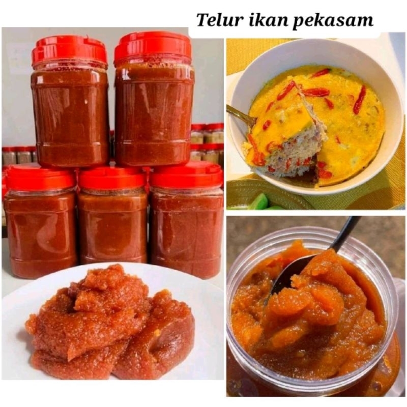 1kg Telur ikan pekasam masin pekasam telur ikan makanan food | Shopee ...