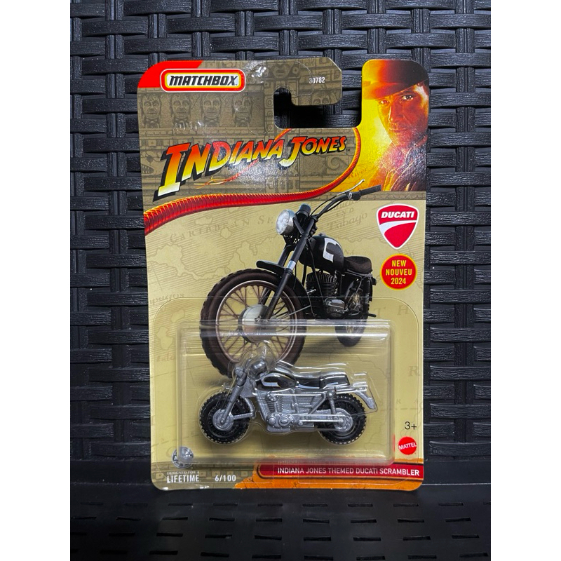 Matchbox Ducati Scrambler Indiana Jones 2024 | Shopee Malaysia