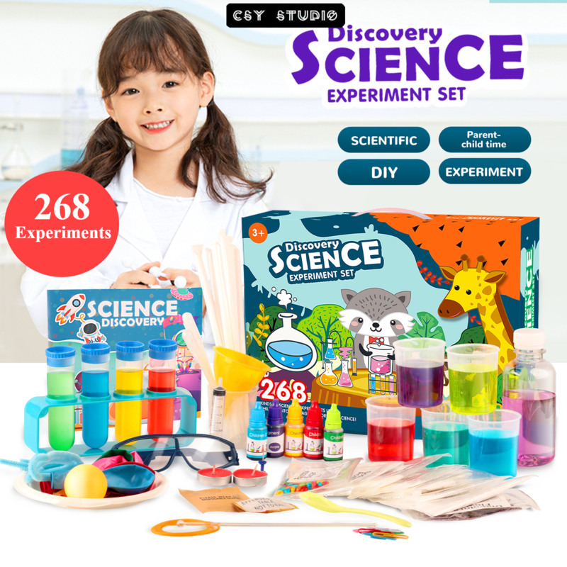 268/150 science experiment kit science toy set experiment kit for kids ...