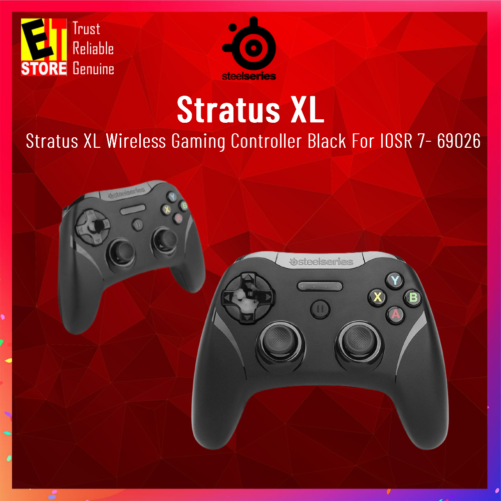 Steelseries Stratus XL Wireless Gaming Controller Black For IOSR 7 ...
