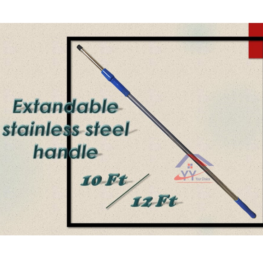 10ft /12 ft Adjustable Stainless Steel Rod/Extandable stainless steel ...