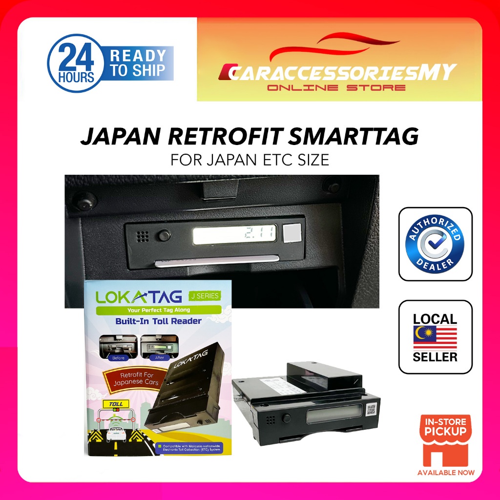 Japan retrofit ETC Smarttag Malaysia toll booth smart tag touch n go ...