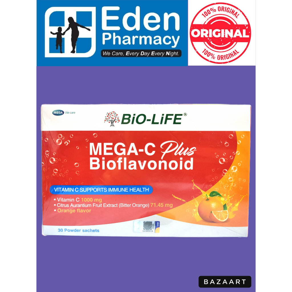 Bio Life BioLife Bio-Life MEGA-C Plus Bioflavonoids ( 1 x 30 powder ...