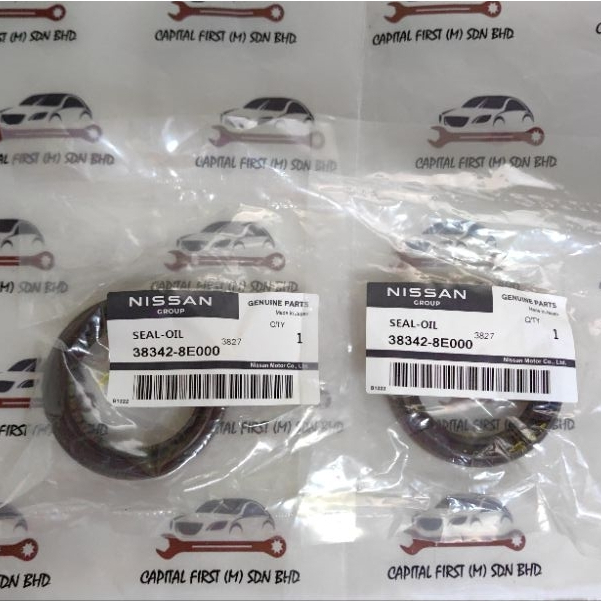 100% ORIGINAL NISSAN DRIVE SHAFT OIL SEAL 38342-8E000 NISSAN ALMERA ...