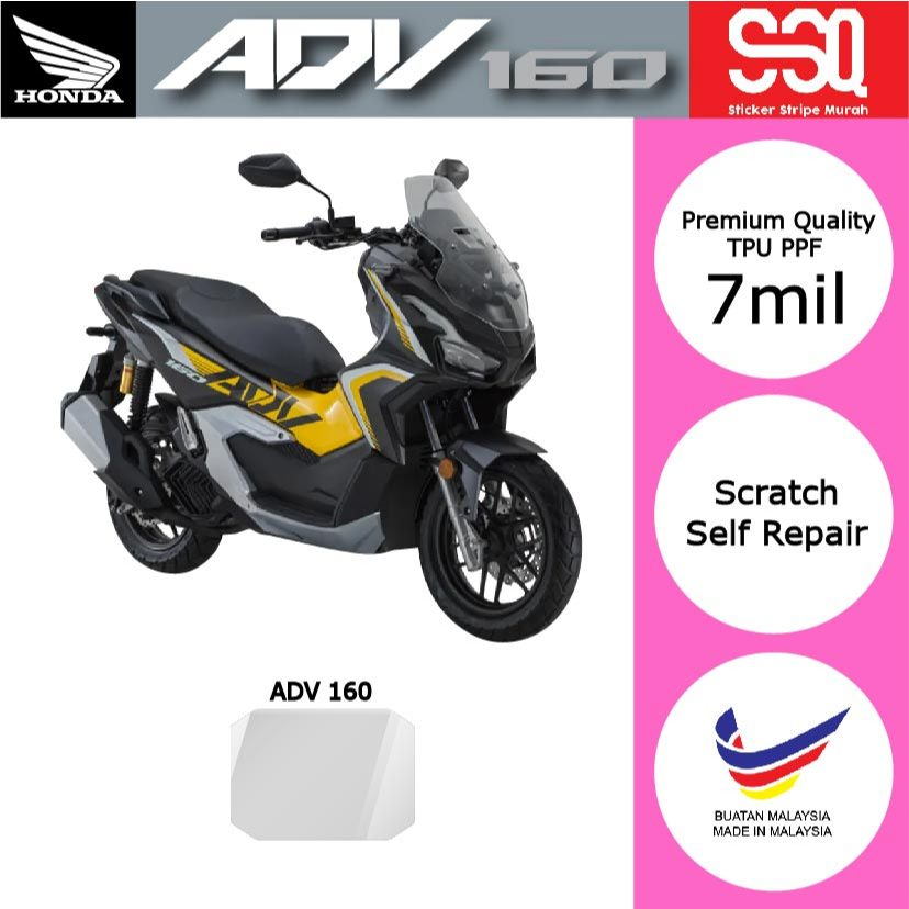 Honda ADV160 ADV 160 Meter Tinted Screen Protector Film Dashboard ...