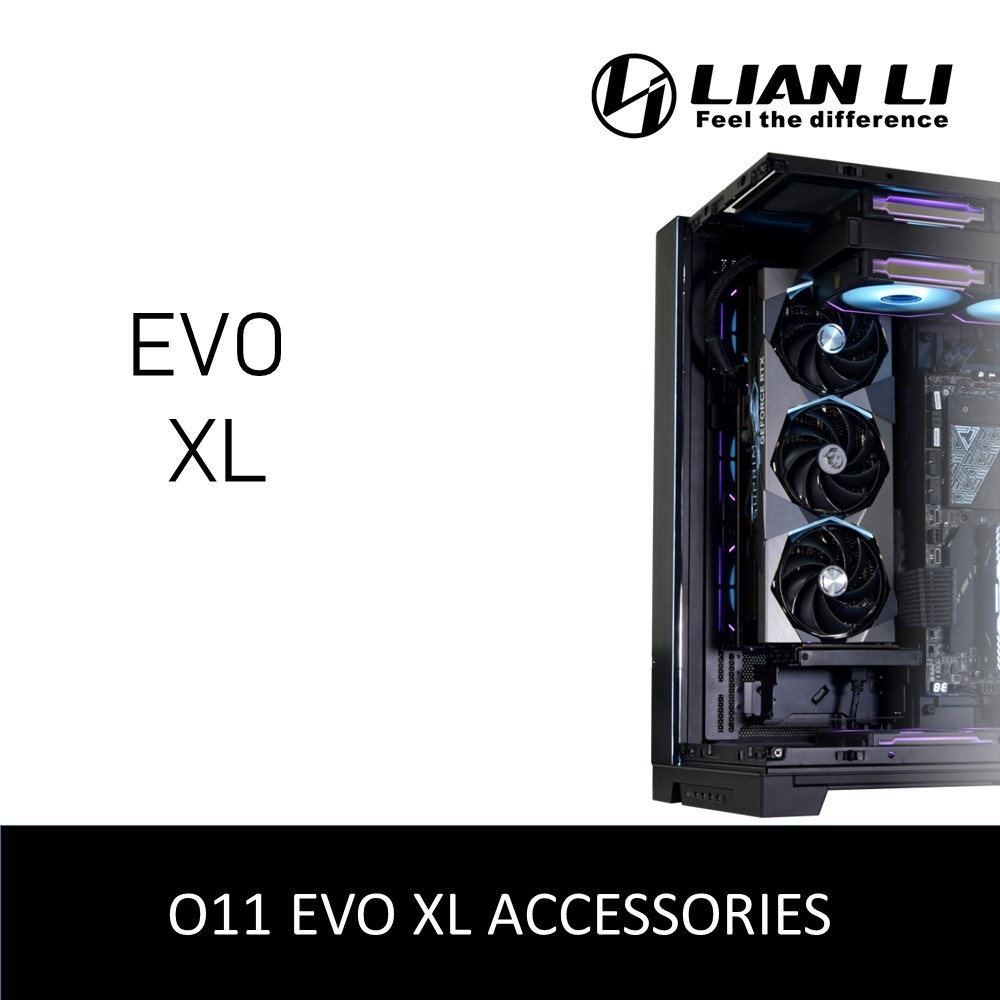 LIAN LI O11 DYNAMIC EVO XL Add on Accessories Vertical GPU KIT, MESH ...