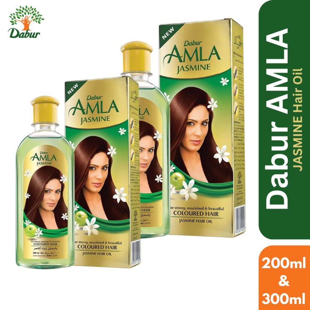 New Dabur Amla Jasmine Hair Oil-200ml & 300ml | Shopee Malaysia