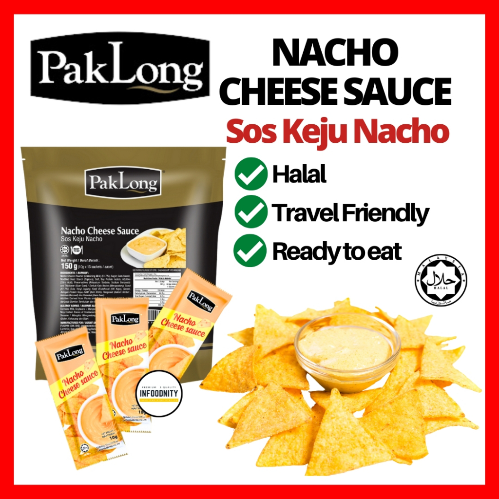 NACHOS Cheese Sauce Salad Dressing For Diet Sos Keju Nacho Sos Cheese ...
