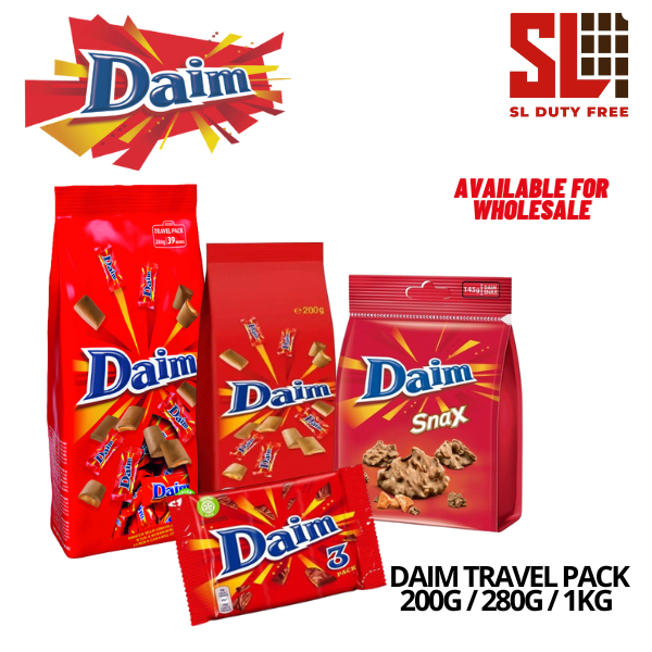 Daim Chocolate Bag Minis 200g / 280g / 460g / 1kg / Daim Snax 145g / Bar 84g Coklat Daim Murah ...