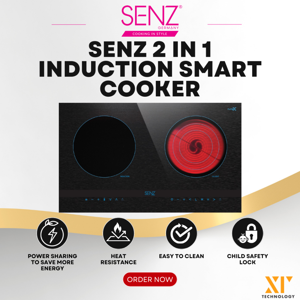 SENZ 2 IN 1 INDUCTION SMART COOKER (SZ-RI3200I) | Shopee Malaysia