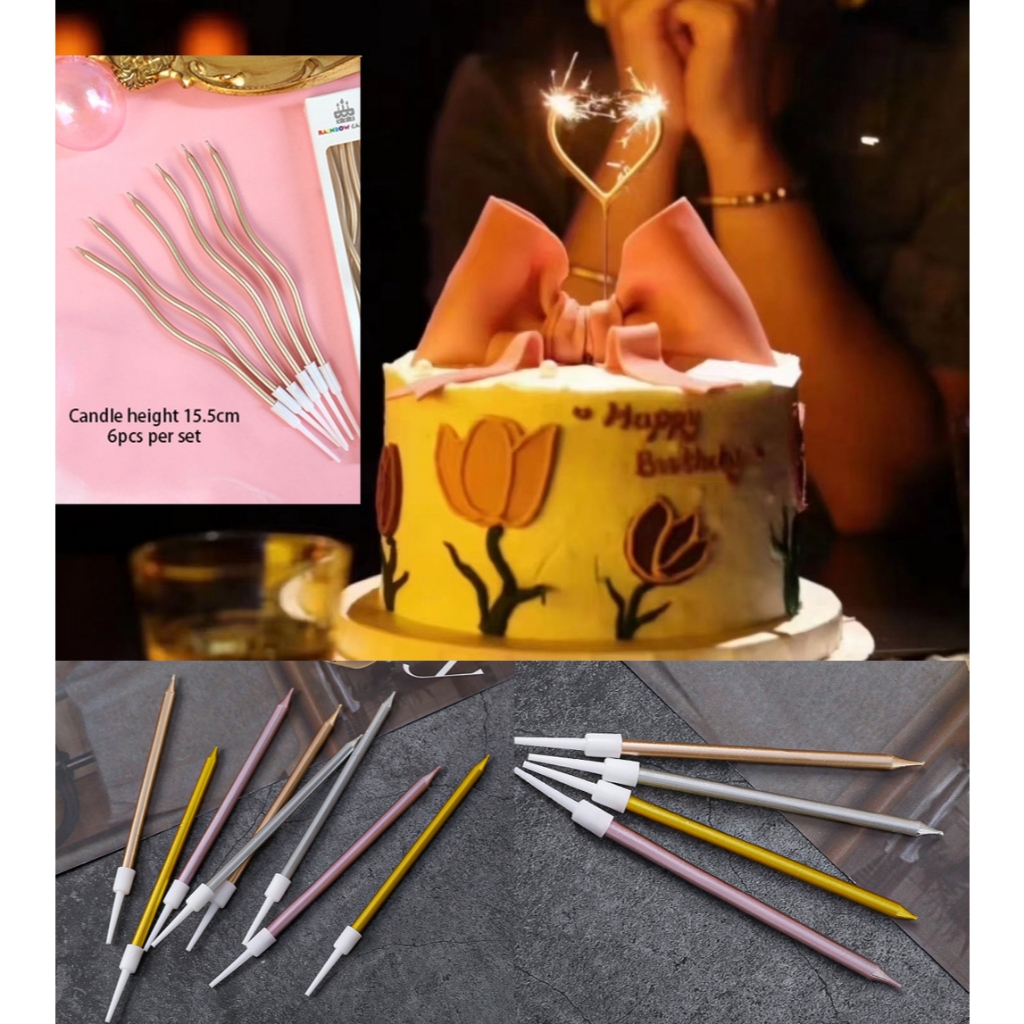 【READY STOCK】 - Candle Cake Topper & Decoration / Birthday Party Baby ...