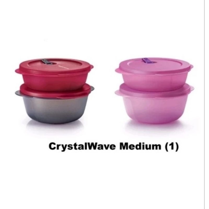 Tupperware Crystalwave 600ml, 825ml, 1L & 1.5L | Shopee Malaysia