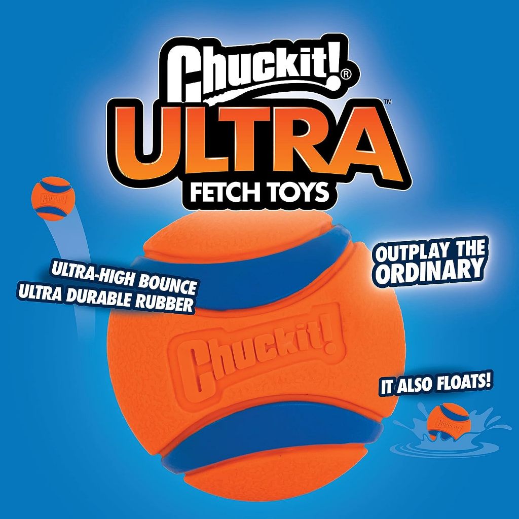 Petmate Chuckit! Ultra Ball Dog Toy - Assorted Sizes Available | Shopee Malaysia