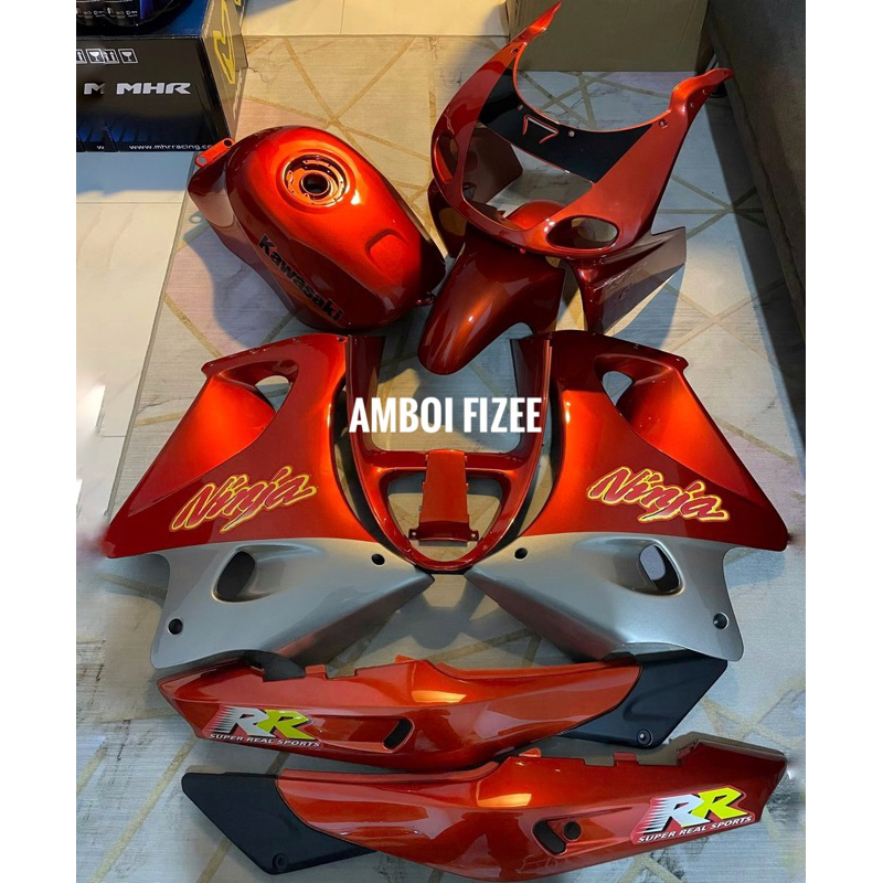 KAWASAKI RR150 COVERSET RR150 MALAYSIA OREN MIJITSU WARNA ORIGINAL | Shopee Malaysia