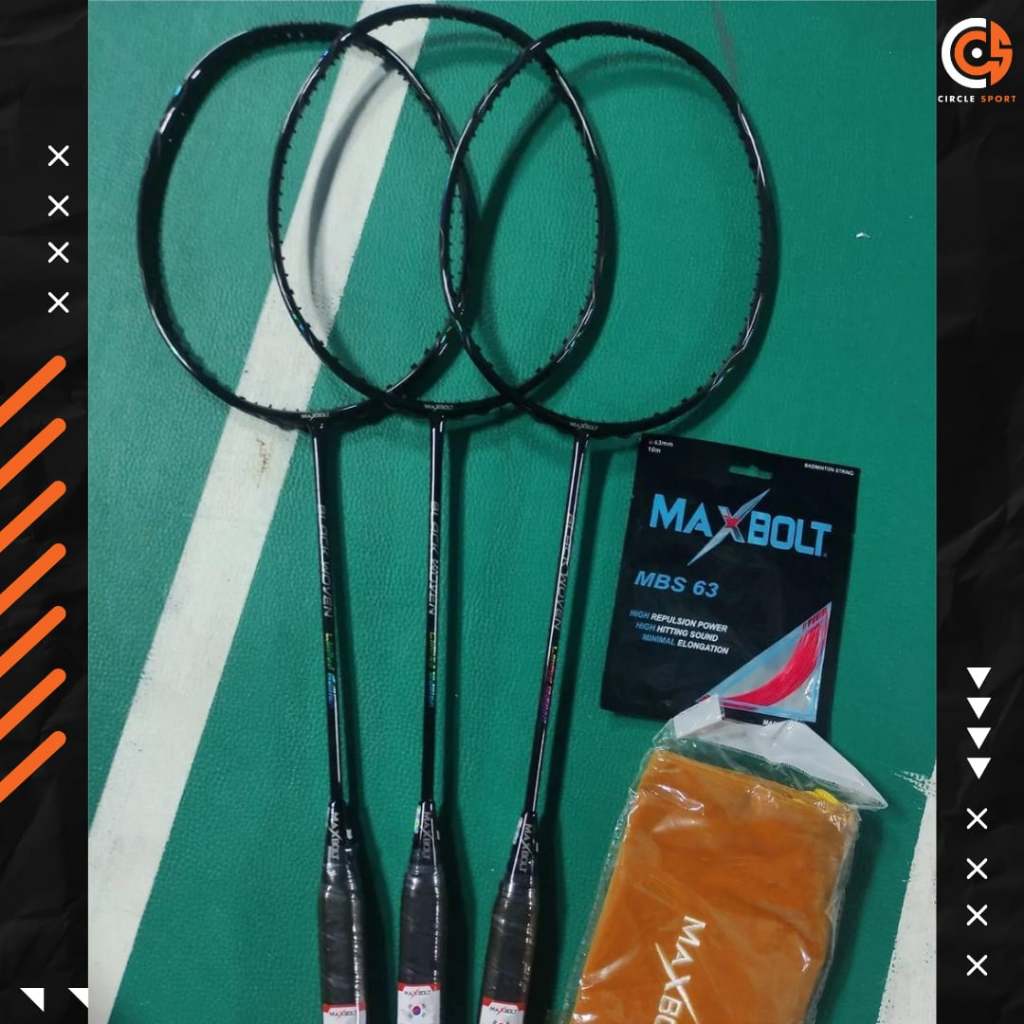 Maxbolt Black Woven Limited Edition (4U/G5) Badminton Racket Original ...