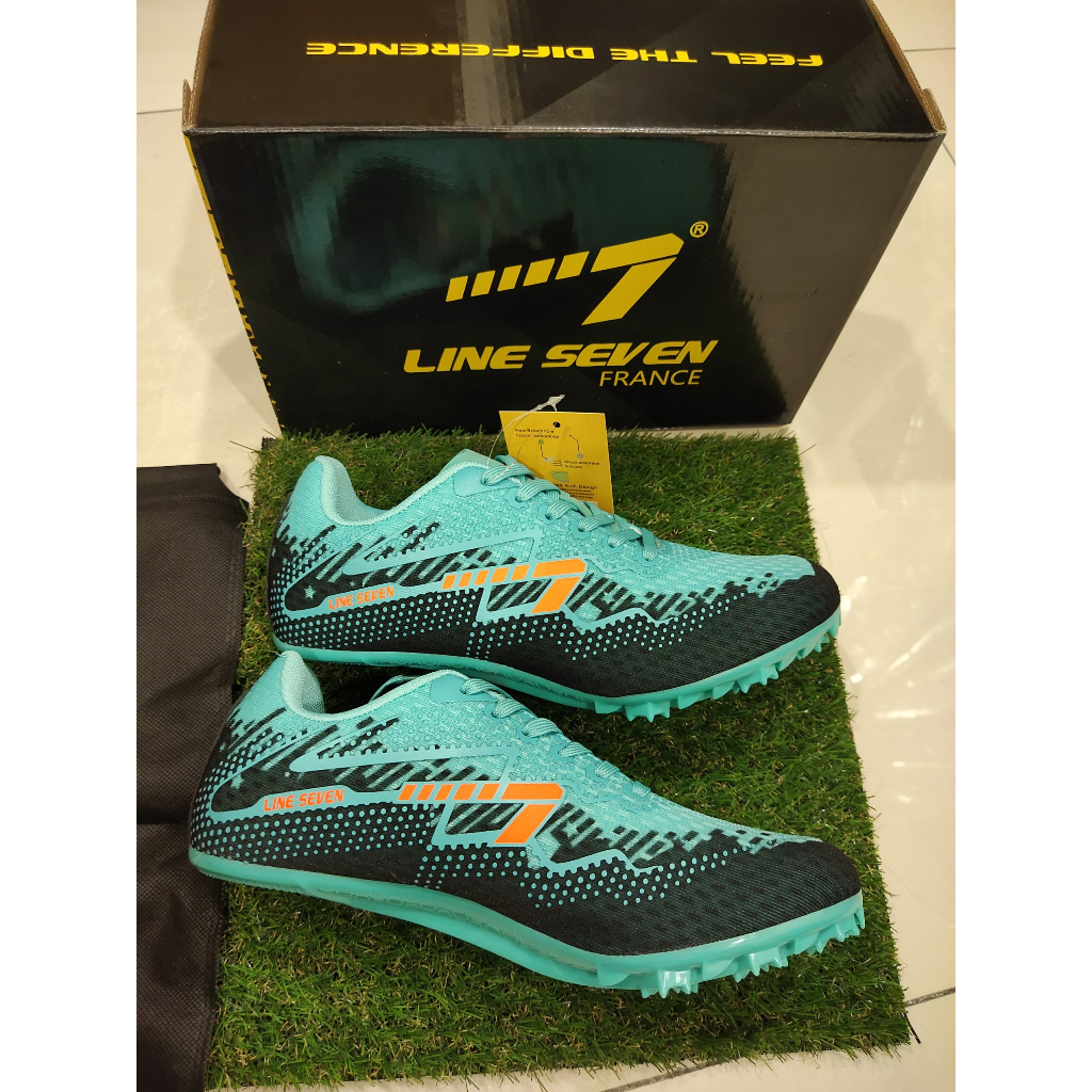 💥READY STOCK💥LINE SEVEN S1153 SPIKE SHOES/KASUT SPIKE/TRACK AND FIELDS ...