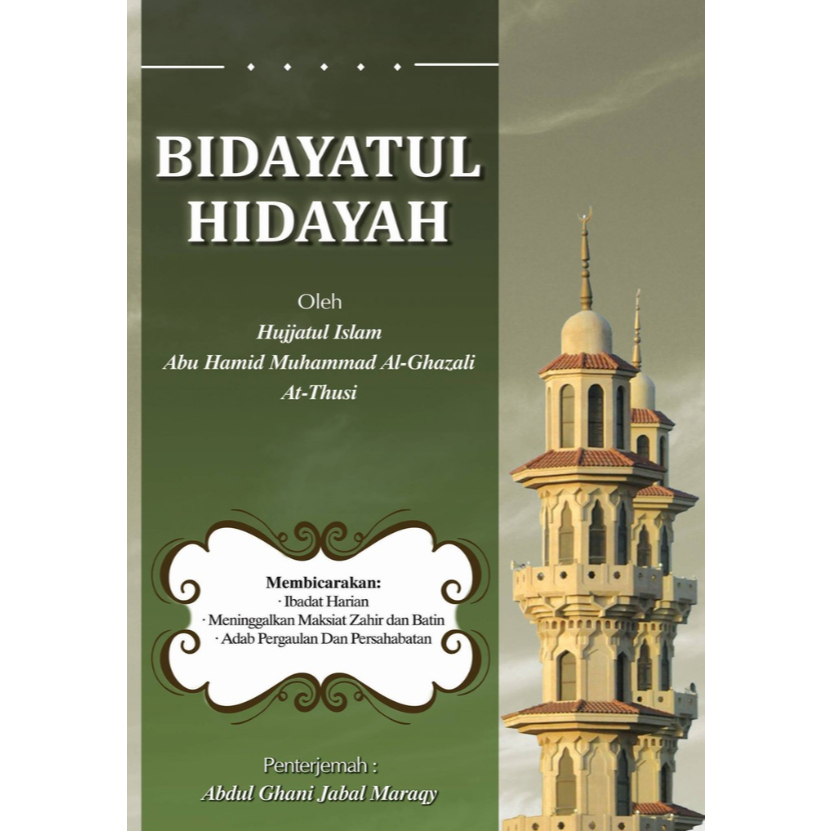 BIDAYATUL HIDAYAH IMAM AL-GHAZALI (EDISI RUMI) | Shopee Malaysia