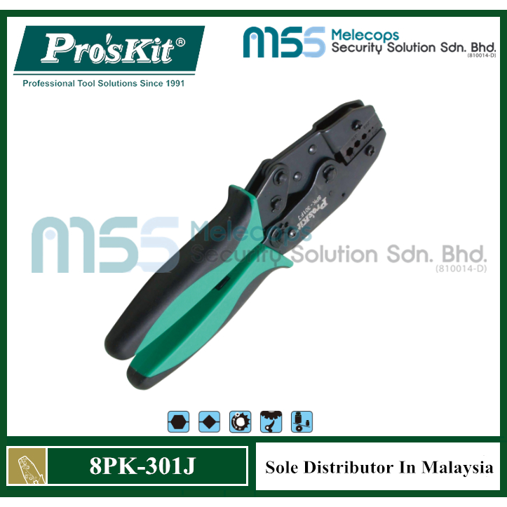 Pro'skit 8PK-301J Fiber Optic Crimping Tool (220mm) | Shopee Malaysia