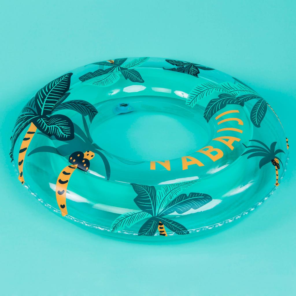 Nabaiji 6-9Years 65cm Blue And Transparent Print Inflatable Swim Buoy ...