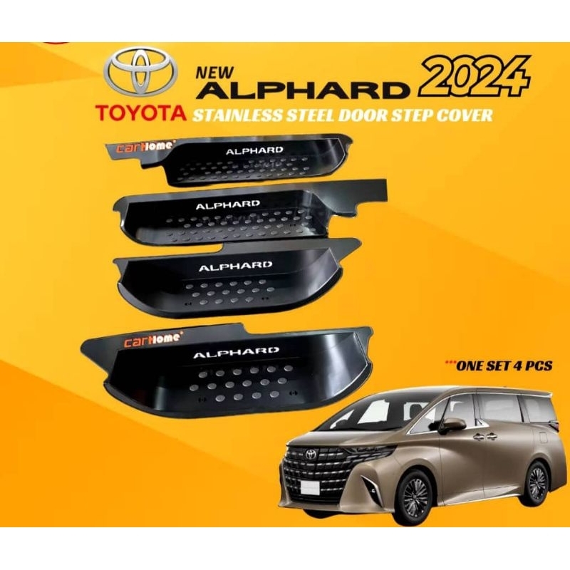 Toyota Alphard 2023 2024 AGH 40 Door Side Step led | Shopee Malaysia