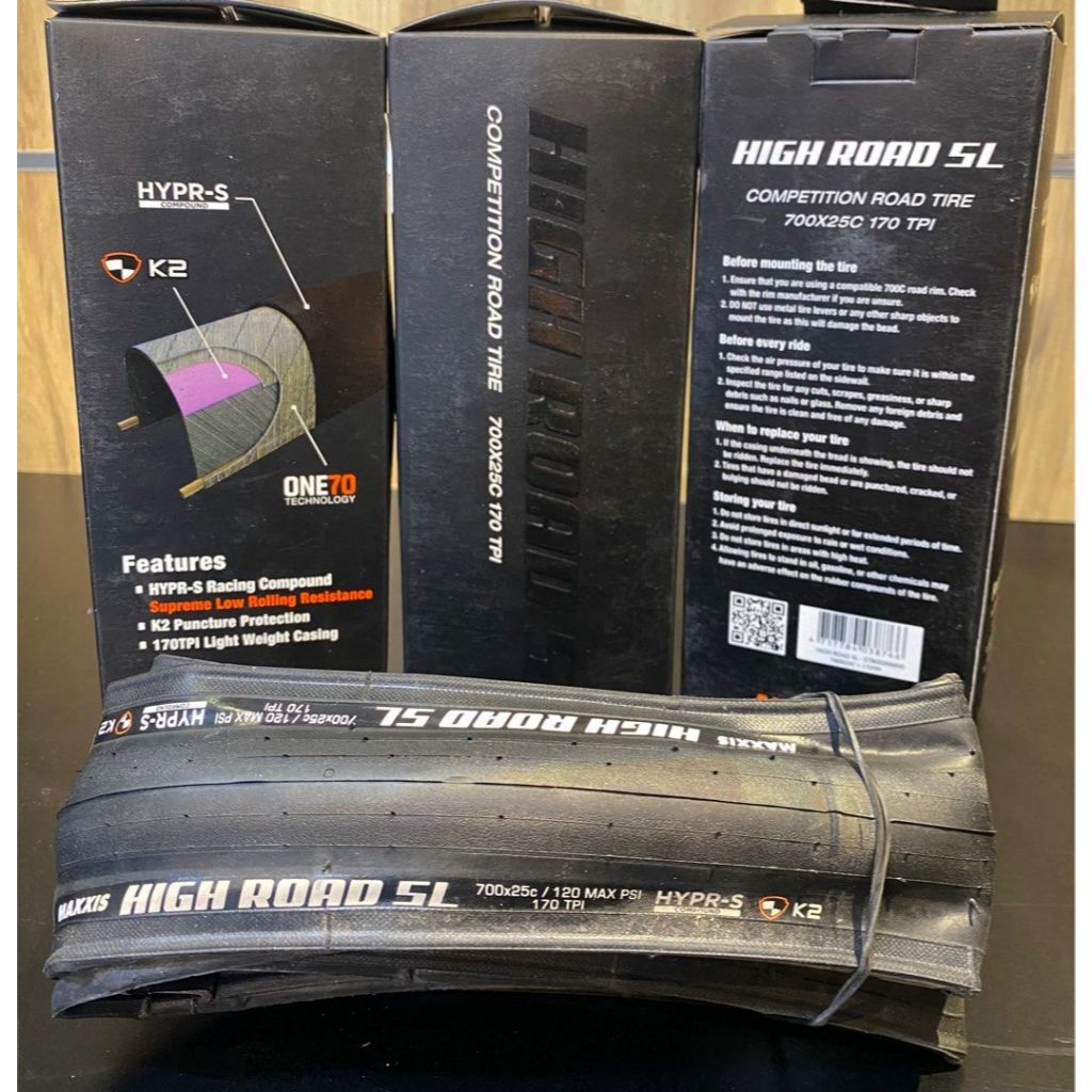 MAXXIS TIRE HIGH ROAD-SL 700x25C | Shopee Malaysia