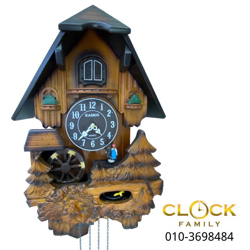 Kairos Brown Wooden Case Classic Design Cuckoo Clock | Shopee Malaysia