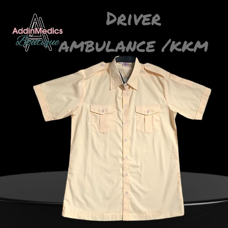 Baju driver kkm ambulan AddinMedics | Shopee Malaysia