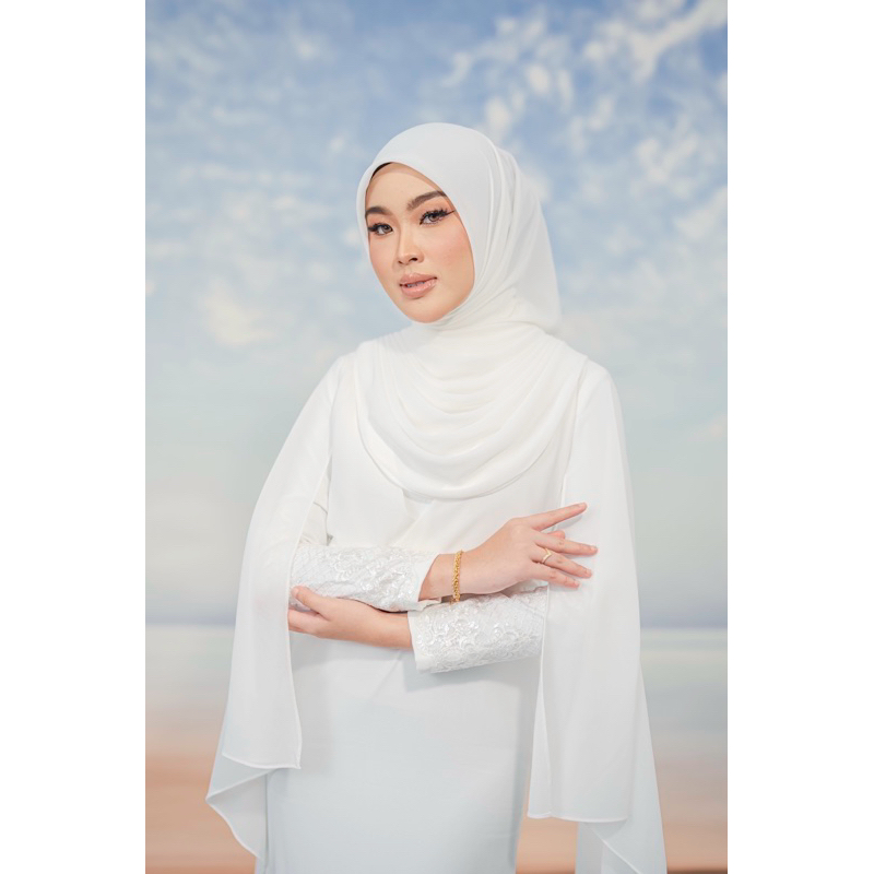 Combo Instant Drape dan Bawal Curve Heavy Chiffon | Shopee Malaysia