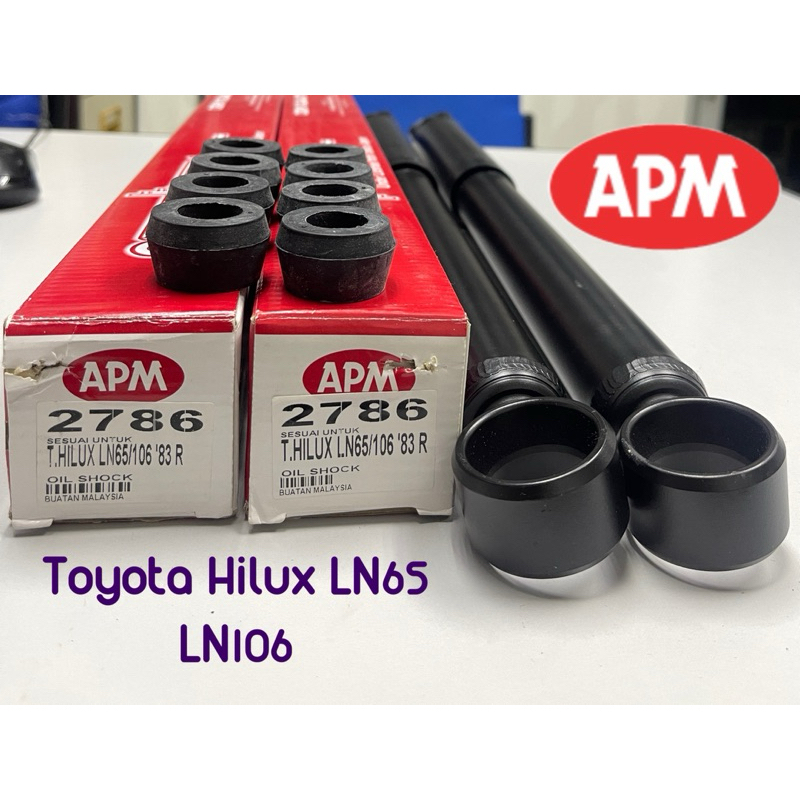 Apm Toyota Hilux LN65 LN106 83’-95’ Oil Shock Absorber Rear (2Pcs ...