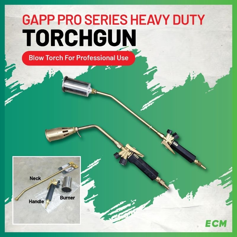 GAPP PRO SERIES HEAVY DUTY TORCH GUN SET / HEAVY-DUTY BLOW TORCH FOR ...