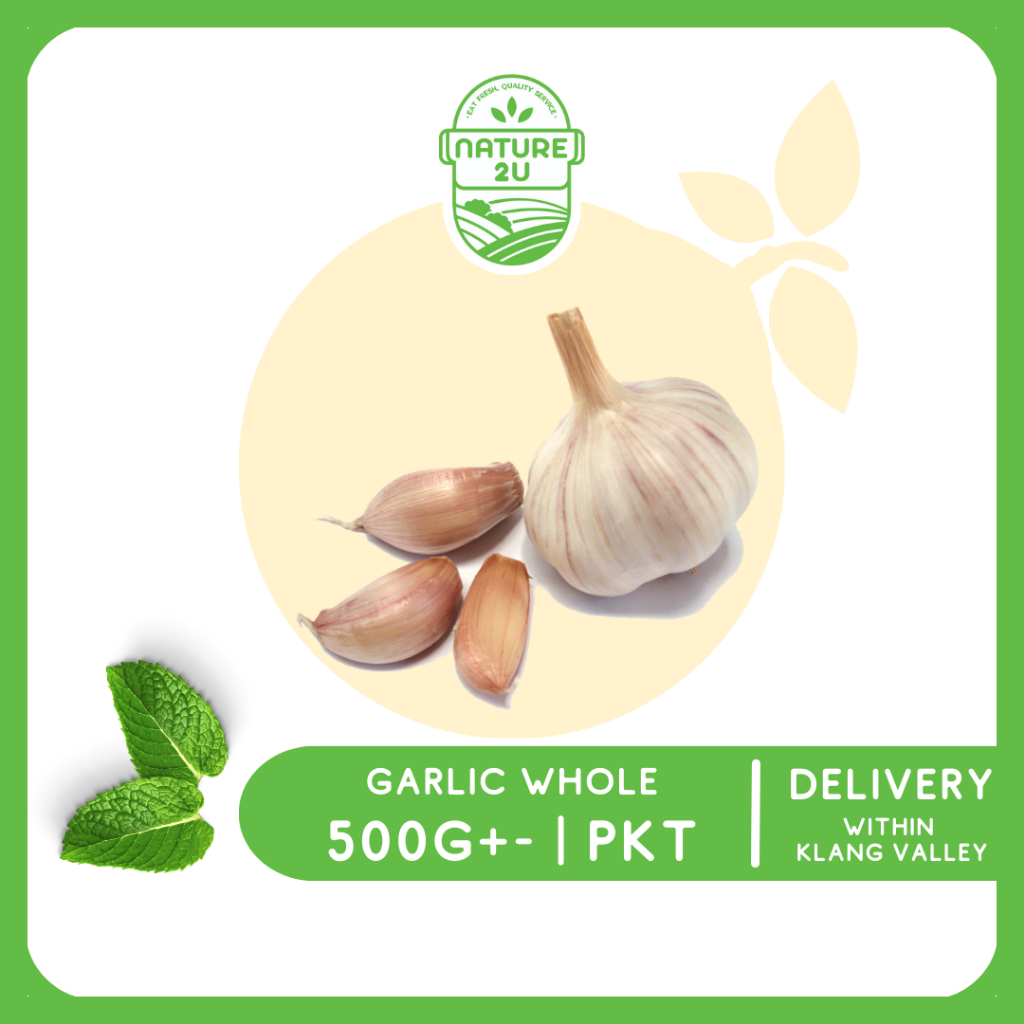 Nature2U Fresh Vegetable - Garlic / Bawang Putih / 大蒜 (500G+- | PKT ...