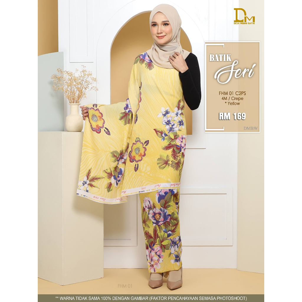 DESA MURNI BATIK - BATIK SERI (FHM) 🔥🔥🔥 | Shopee Malaysia