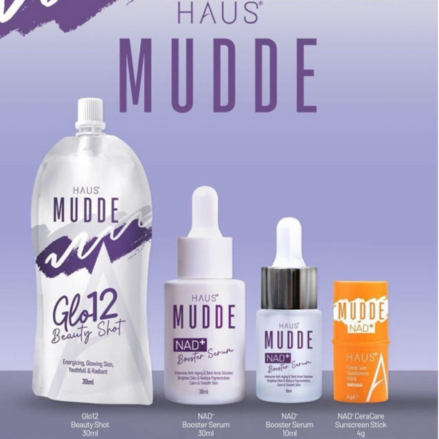 HAUS MUDDE Skincare 💜 [Original HQ] Sunscreen Stick | Booster Serum🔥 ...