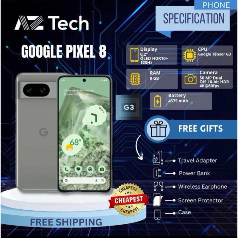 New PIXEL 8 | 8 Pro | 8a & 1 Year Warranty | Shopee Malaysia