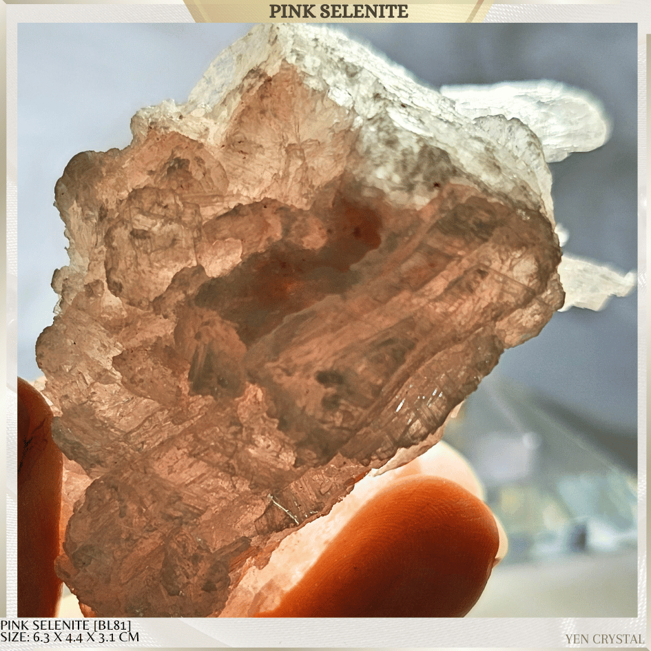 PINK SELENITE*PREMIUM QUALITY* [BL81]MOROCCO: Protection, Healing ...