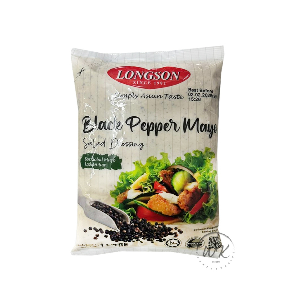 [EXP APR 2025] Longson Black Pepper Mayo Salad Dressing / Sos Salad ...