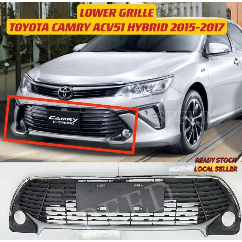 TOYOTA CAMRY ACV51 HYBRID 2015-2017 LOWER GRILLE FRONT BUMPER LOWER ...