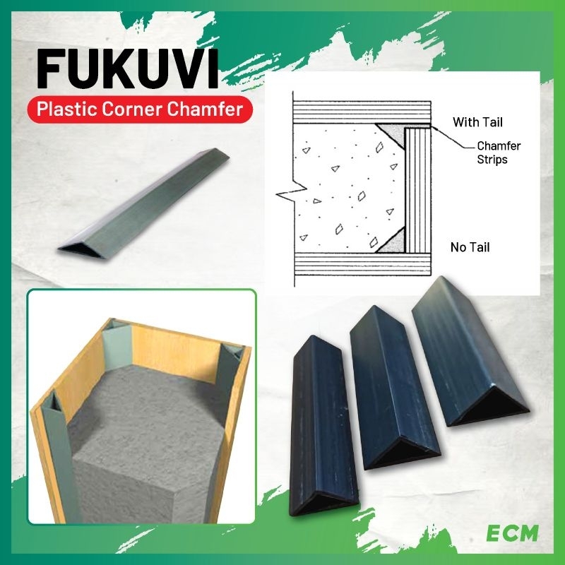 FUKUVI (JAPAN) PLASTIC CORNER CHAMFER 2METRE LENGTH | Shopee Malaysia