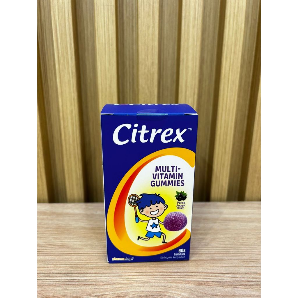 Citrex Multivitamin Gummies Blackcurrant 60s | Shopee Malaysia