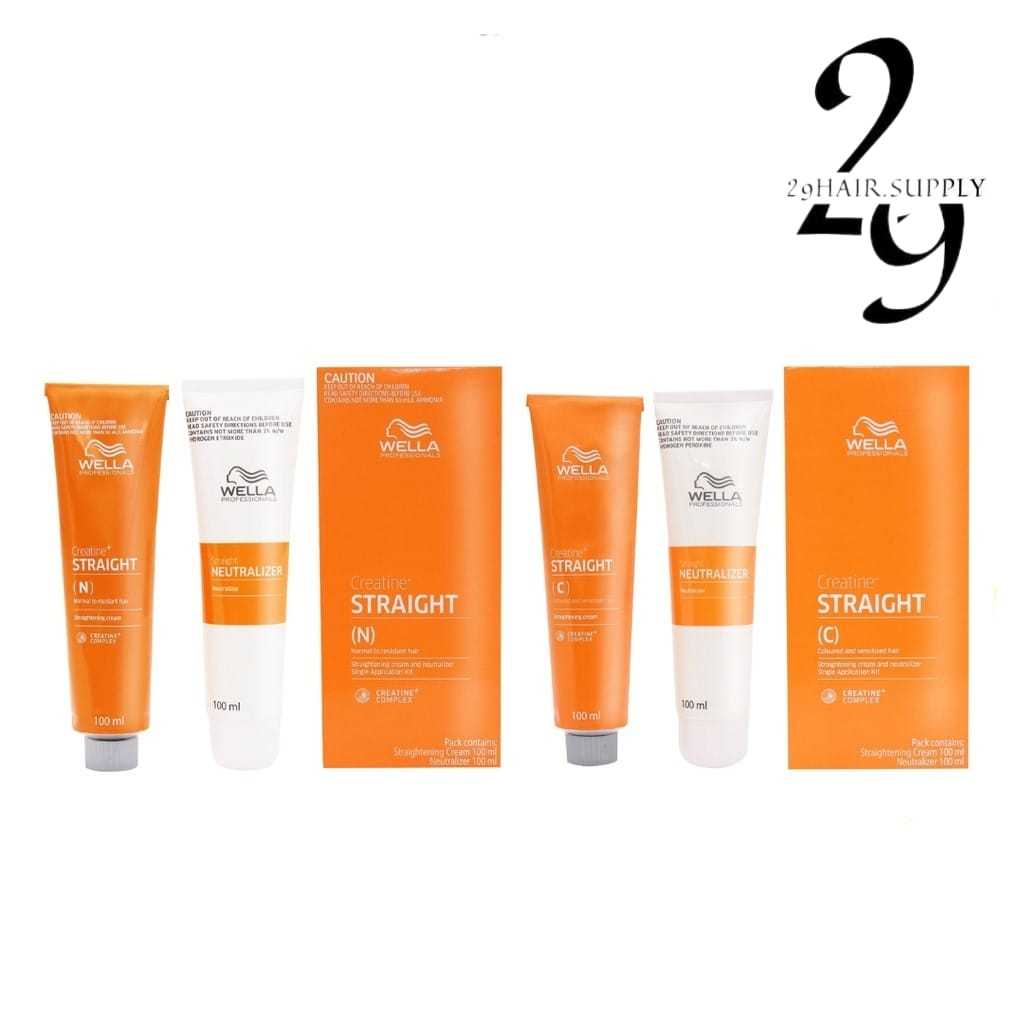 Wella Straight Hair Straightening Cream (100ml + 100ml) | Shopee Malaysia