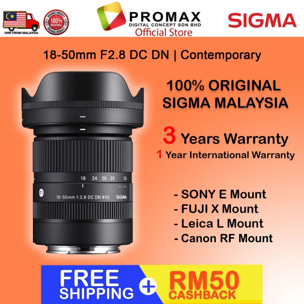 sigma lens - Prices and Promotions - May 2026 | Shopee Malaysia
