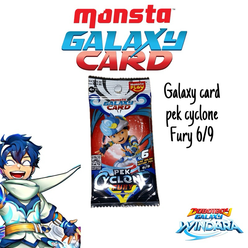 GALAXY CARD PEK CYCLONE FURY 6/9 A | Shopee Malaysia
