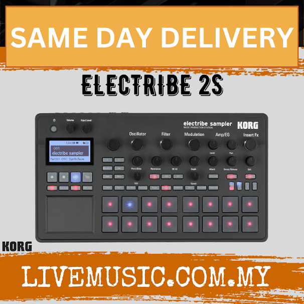 Korg Electribe 2S Sampler Music Production Station Midi Controller ...
