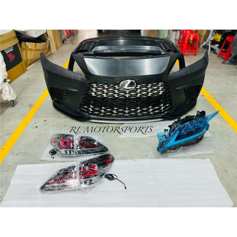 Lexus RX270 RX350 09-14 convert Ver 2 2023 RX bodykit body kit front ...
