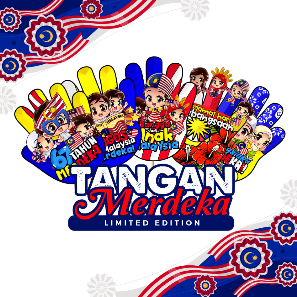 [MERDEKA EDITION] Tangan Merdeka Bulk Order | Shopee Malaysia