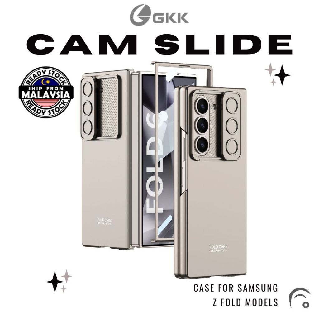 GKK CAM SHIELD Phone Case for Samsung Galaxy Z Fold 6 5 with Screen ...
