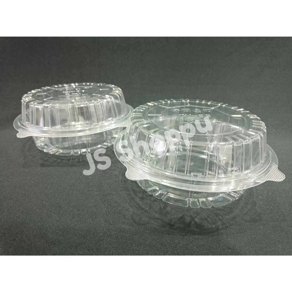 HIRO OPS CH18L (8") Kuih Container with Lock / Plastic Bakery Container ...