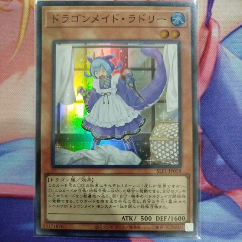 YUGIOH SLF1-JP058 Laundry Dragonmaid (N/SR) | Shopee Malaysia