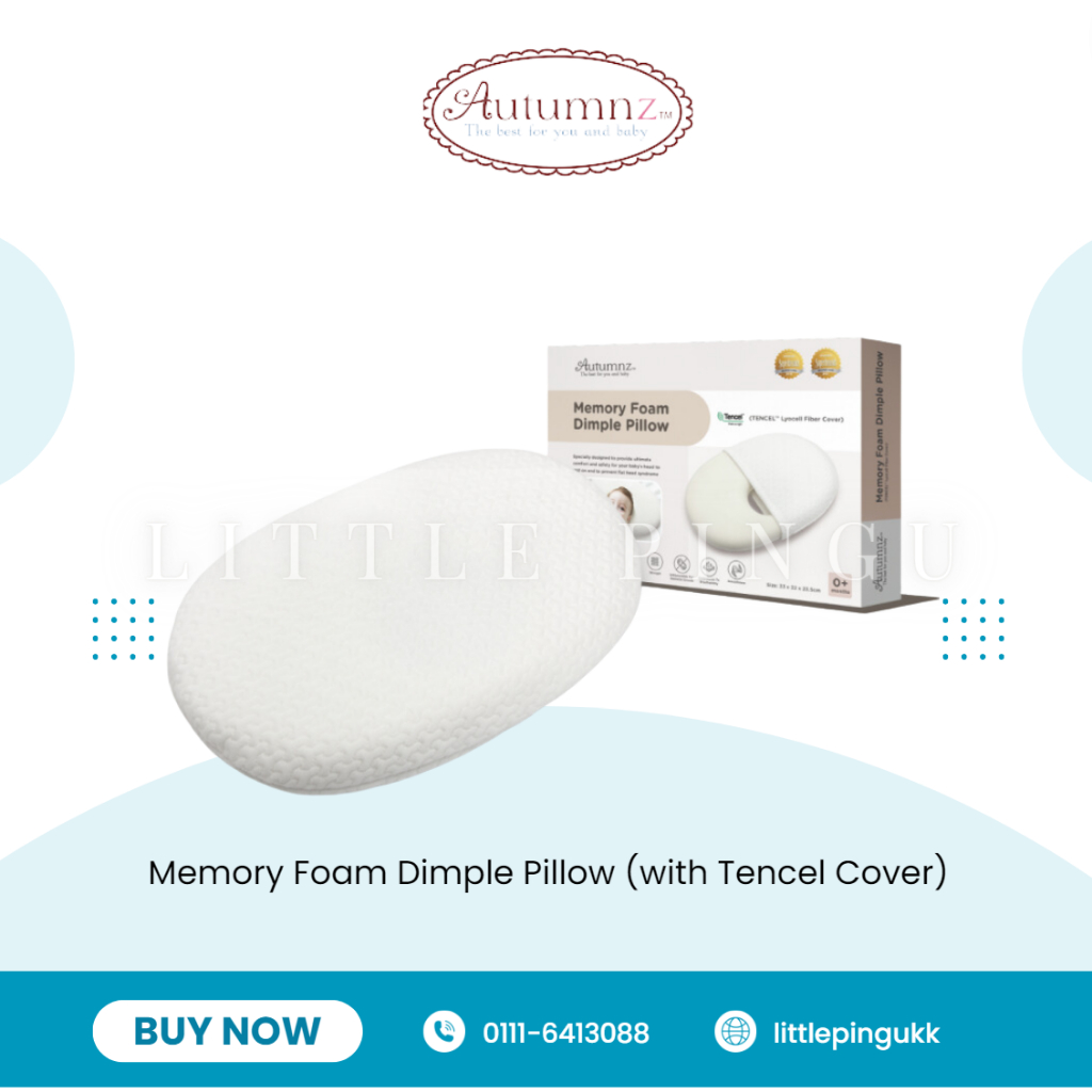 Autumnz Memory Foam Dimple Pillow (with Tencel Cover) | Shopee Malaysia