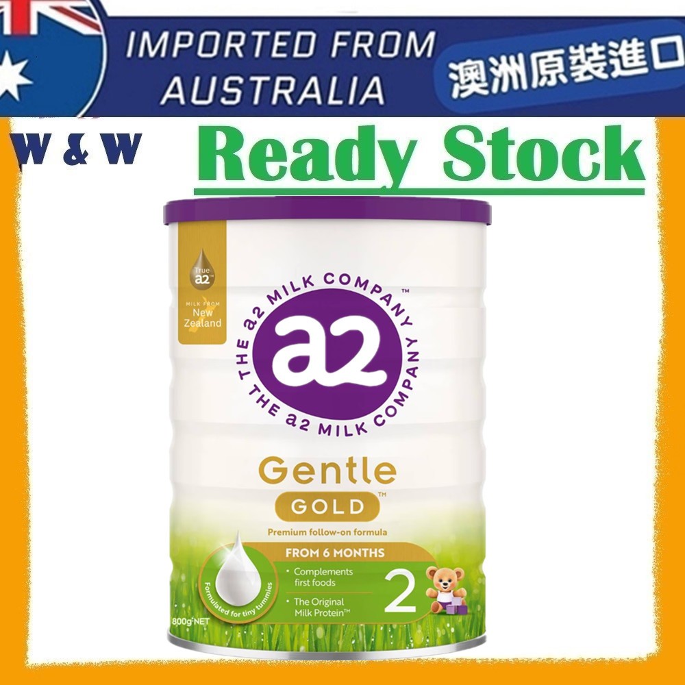 [NZ Import] A2 Gentle Gold Premium Follow-On Baby Formula Milk Stage 2 ...